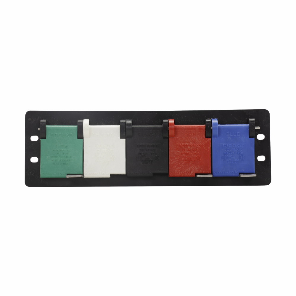 EATON Crouse-Hinds Cam-Lok™ E0200-1687 Female Panel, For Use With E0200 ...
